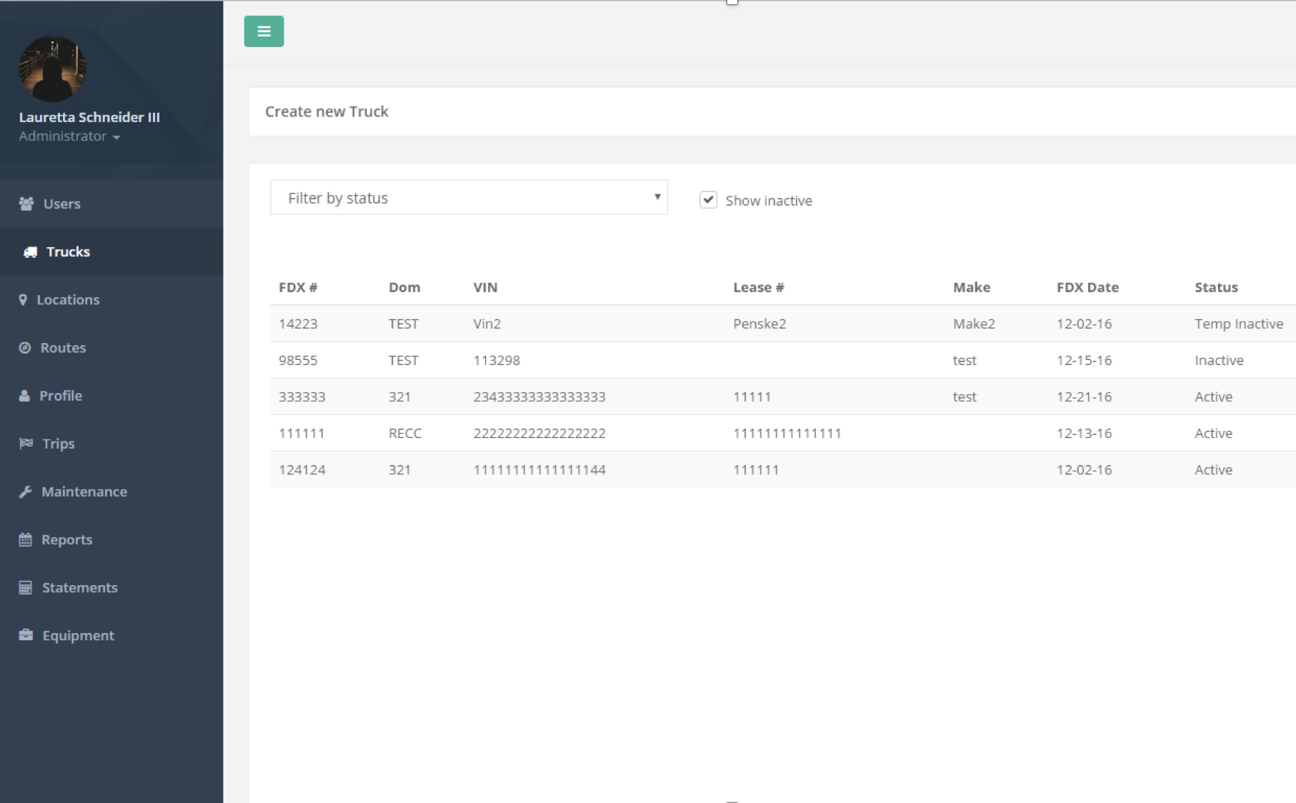 Business management system for SW Transport | Lightside Software ...